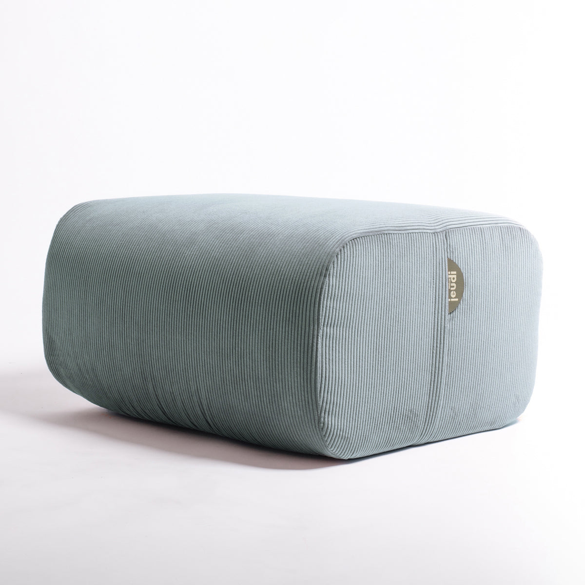 pouf design confortable modulable velours couleurs made in france ...